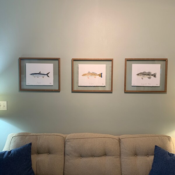 Freshwater Fish Print - Etsy