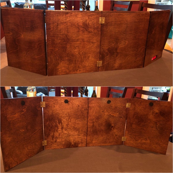 Pre-order Polished Wood DM Screen dungeon Master for Dungeon & Dragons ...