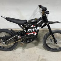 Surron Light Bee X Graphics Kit REDBULL MONO Purple Green Decals ...