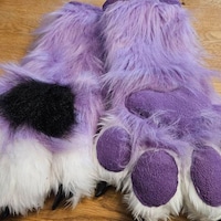 Four Finger Thumb Style Puffy Hand Paw Pattern [PDF DOWNLOAD] - Etsy Canada