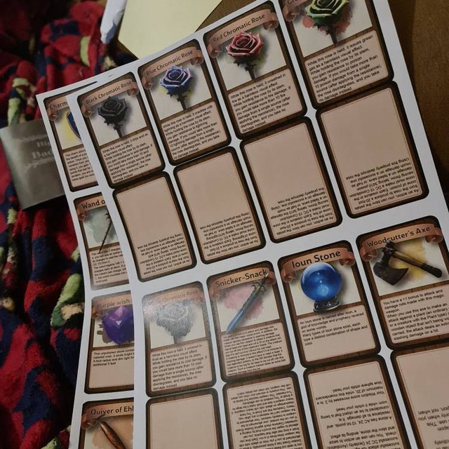 Free DnD Handouts – RPG Printables