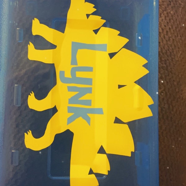 Dinosaur Decal, Dinosaur Stickers, Dinosaur Labels, Name Decal, Water ...