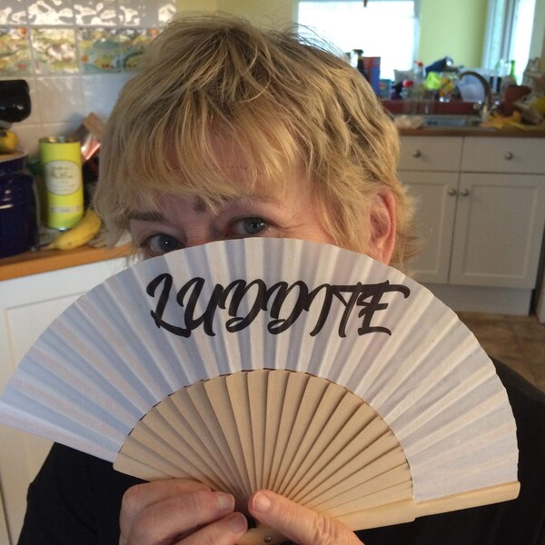 Customized Hand Fan for Brides With Strawberries, Bridemaid Proposal ...