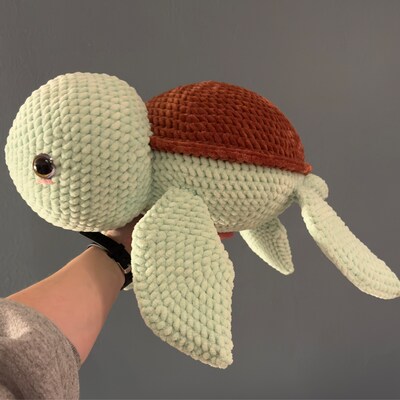 Crochet Jumbo Turtle human Size Pattern PDF Download Extra Large ...