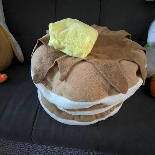 Jumbo Stack of Pancakes Plushie - Etsy