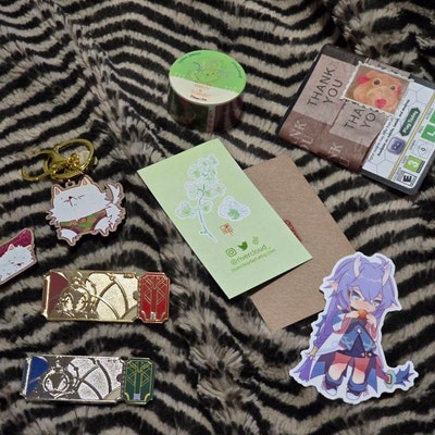 Aeon Symbols, Blue & Yellow, Double-sided Microfiber Cloth Honkai: Star ...