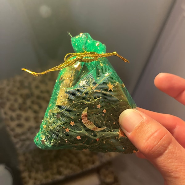 Money Drawing Sachet Herbs Spell Set Good Luck Gift for Wiccan Witch - Etsy