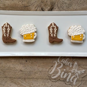 Cowboy Boot Cookie Cutter - Etsy