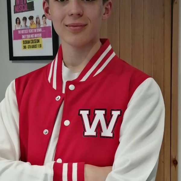 Personalised Initials Adults Varsity Jacket Custom Name Letterman ...
