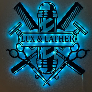 Masonic Monogram Metal Wall Art LED Lights, Custom Masonic Metal Sign ...