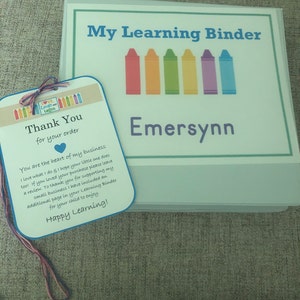 Pre-k Kindergarten Readiness Learning Binder Homeschool Activities for ...