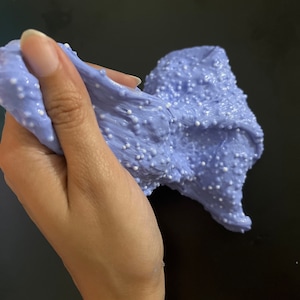 Purple Crunchy Floam Slime: Scented Sensory Toy - Etsy