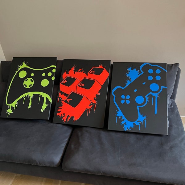 ControlFreakGameArt - Etsy