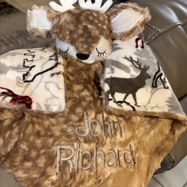 Super Soft Baby Fox Lovey, Perfect Snuggle Comfort Toy/blankie ...