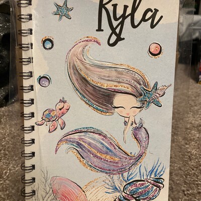 Mermaid Journal, Mermaid Gift, Personalized Mermaid, Gift for Girls ...