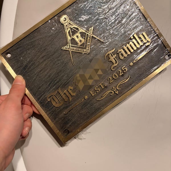 Custom Bronze Plaque and Signs– Bronze Anniversary Gifts, Unique Gift ...