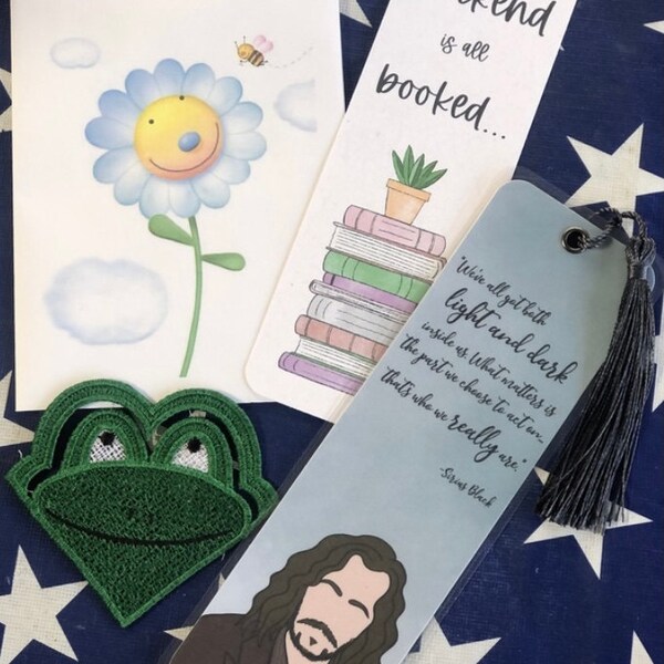 FSL Corner Critter Bookmarks, Choice of Lamb, Fox, Monkey, Cat, Owl ...