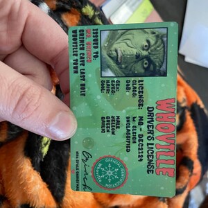 Grinch ID - Etsy