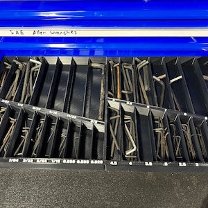 Extra Large Drill Bit Organizer Neatly Organize Your Bits - Etsy