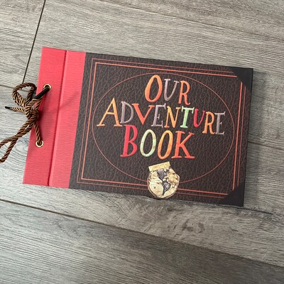 3-D Embossed Our Adventure Book, DIY Pixar up Themed Scrapbook Photo ...