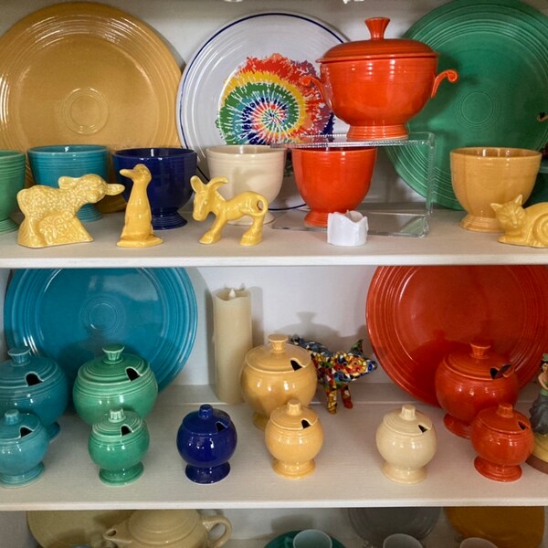 Wonderful Metlox "barney" Sun Bather "poppet" Designed by Helen Slater ...