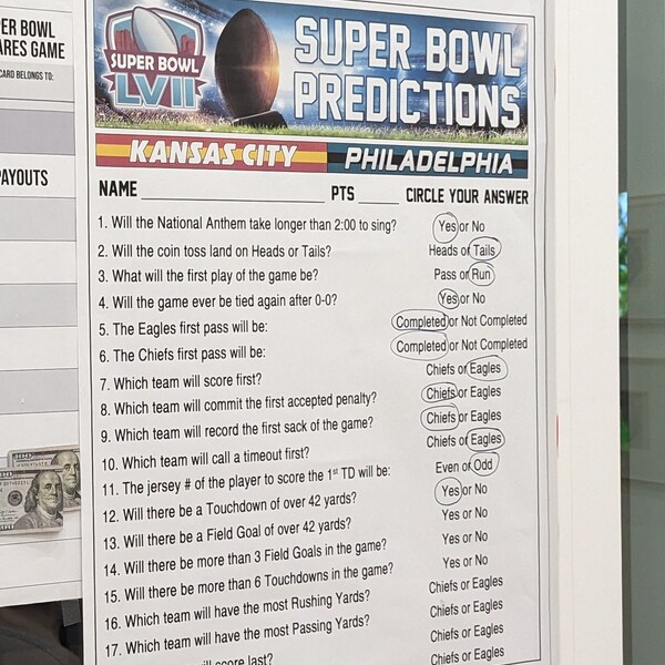 Printable Big Game Party Invitation, Super 59 LIX 2025 Super Football ...