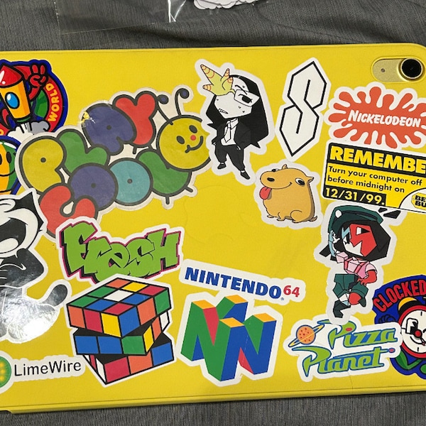 90s Stickers, 90s Kids, 90s Birthday, 90s Nostalgia, Retro Stickers ...