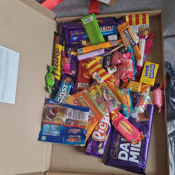 American Candy Hamper Nerds Dweebs Sweets Gift Box USA - Etsy UK