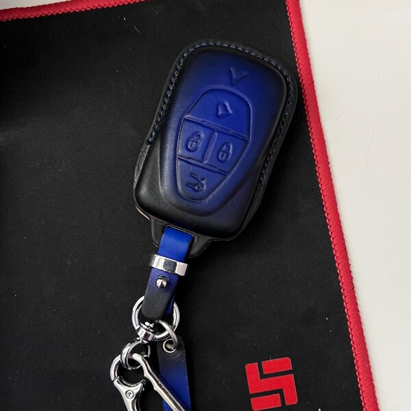 Vinfast VF9 Key Fob Cover, Leather Key Case for Vinfast VF6 VF7 VF8 VF9 ...