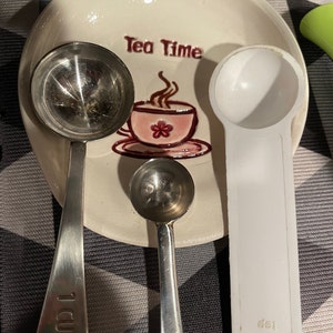 Tea Time Spoon Rest Teaspoon Rest Tea Bag Holder Tea Lovers Gift Small ...