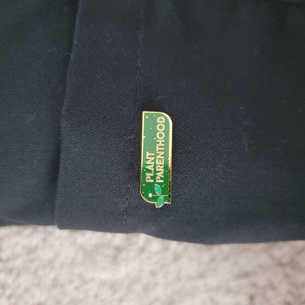 Plant Parenthood Enamel Pin | Plant Parent Pin | Plant Pin | Houseplant ...