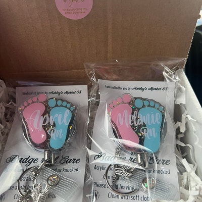 Eye With Eye Drops Badge Reel Eye Dr Badge Reel Ophthalmology ...