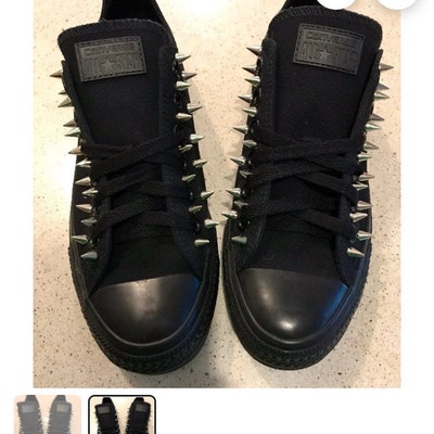 Spiked Converse Chuck Taylor Shoes - Etsy
