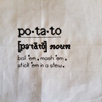 Potato Samwise Quote Cross Stitch PATTERN Instant Download - Etsy Canada