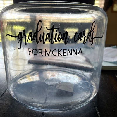 Personalized Graduation Wishes Decal/decal Only/graduation Decals ...