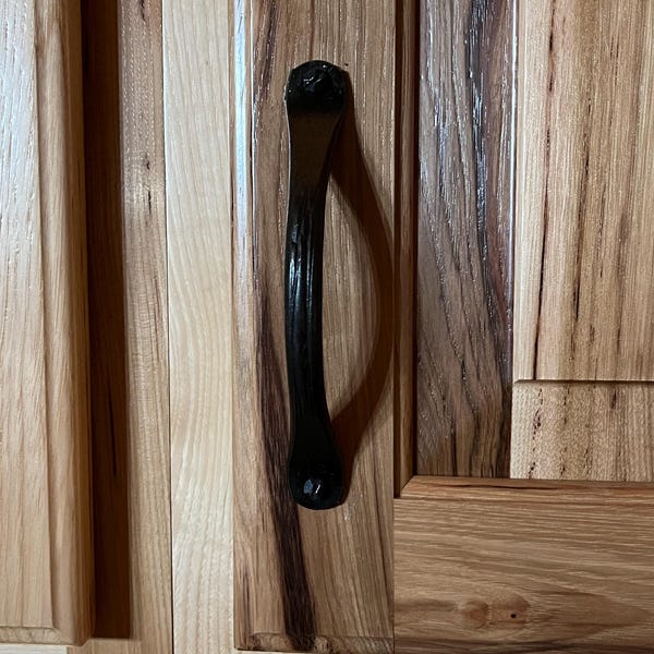 3 Farmhouse Style Pull, Cast Iron Cabinet Hardware, Farmhouse Kitchen ...