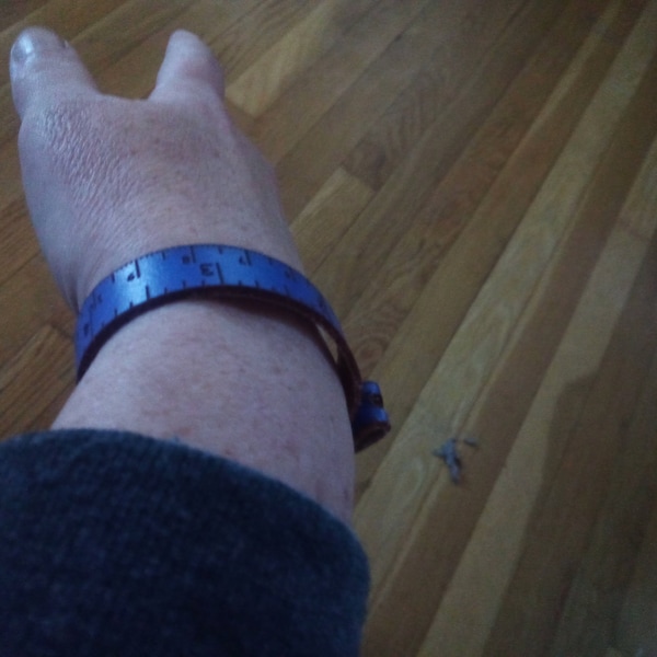 Handmade Leather Ruler Bracelet: Craft Tool, Sewing, Knitting - Etsy