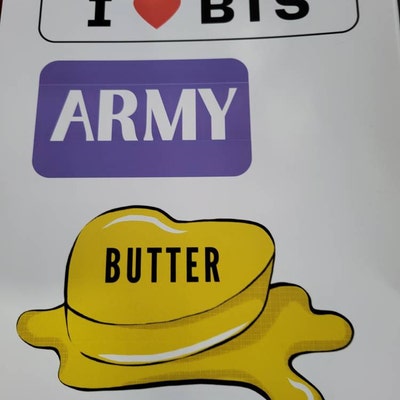 BTS Photo Booth Props Printable BTS Birthday Party Decorations Instant ...