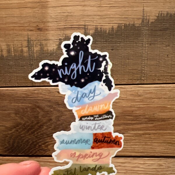 Waterproof Prythian Sticker for Kindle, Book Sticker, Gift Sticker for ...