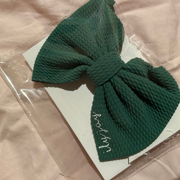 Personalized Name Bow for Baby Name Bow Headband Girl Name Baby Shower ...