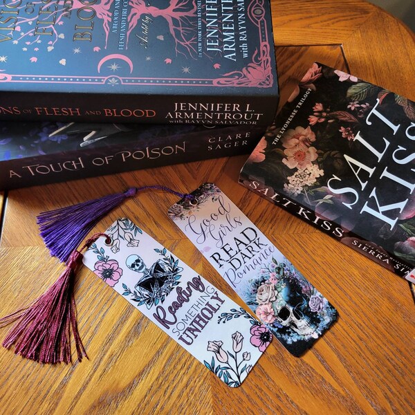 Dark Romance Bookmarks, Trigger Warning Bookmark, Book Marks, Bookmark ...