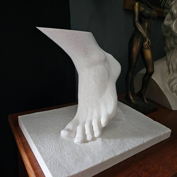 Sculpture of the Foot From the Statue of Augustus Museum Quality ...