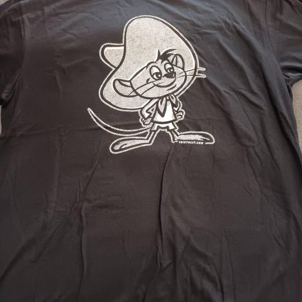Strapped Slowpoke Rodriguez on Black Tee - Etsy
