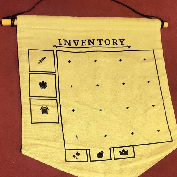 Inventory Enamel Pin Display Canvas Banner - Etsy