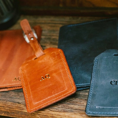 Personalized Leather Journal, Custom Journal With Initials, A5 Leather ...