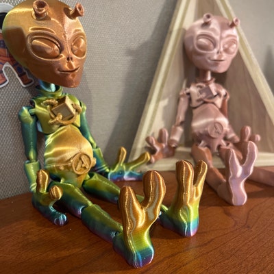 Flexi Alien 3D Printed - Etsy