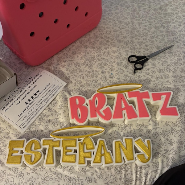Brat Style Name Plate Sign Kids Room Gamer Room Nursery Sign Christmas ...