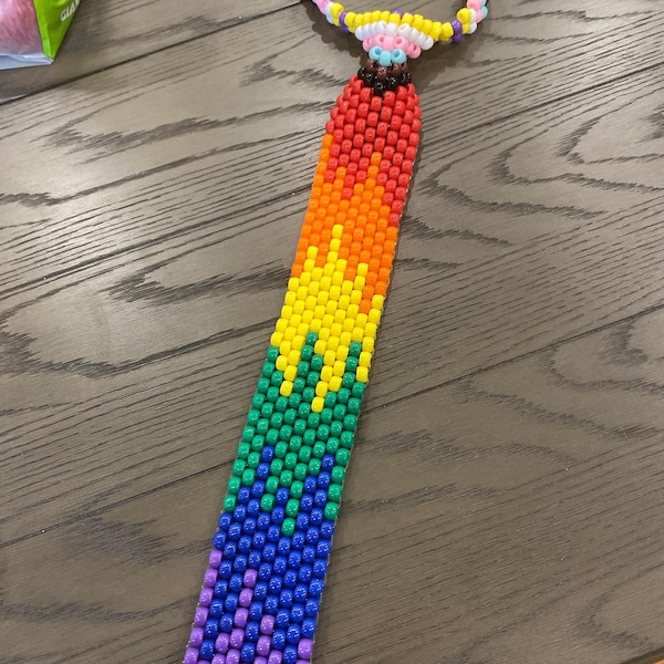 Custom Kandi Necktie - Beaded Necktie - Etsy