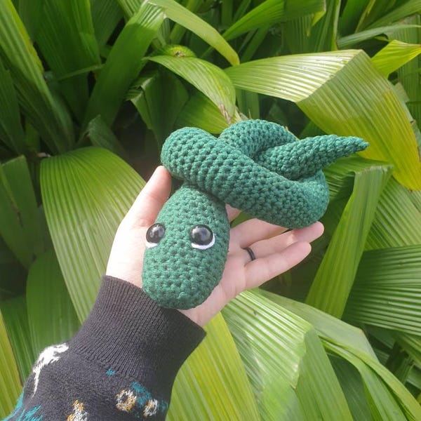 NO SEW - Snake Crochet Amigurumi Pattern, Serpent, Rattle Snake, Adder ...
