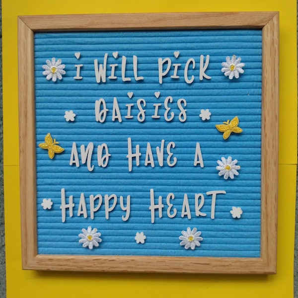 2-inch White Plastic Letter Set for Felt Letter Boards. Set of 328 ...